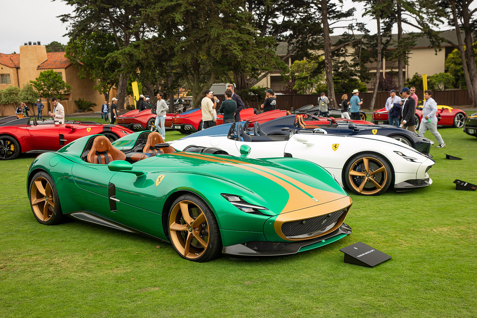Ferrari Returns in Celebration of 75 Years - Pebble Beach Concours d ...